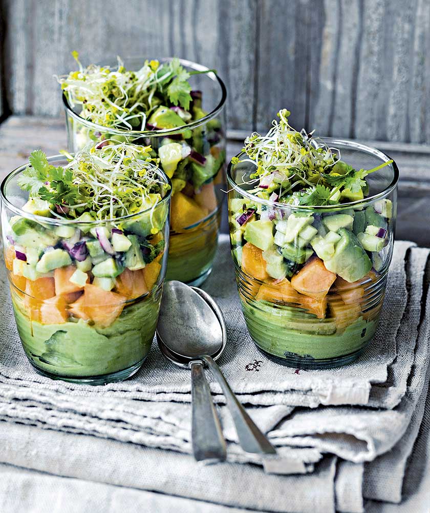 Avocado-Melonen-Verrine | Food and Travel Magazine DE
